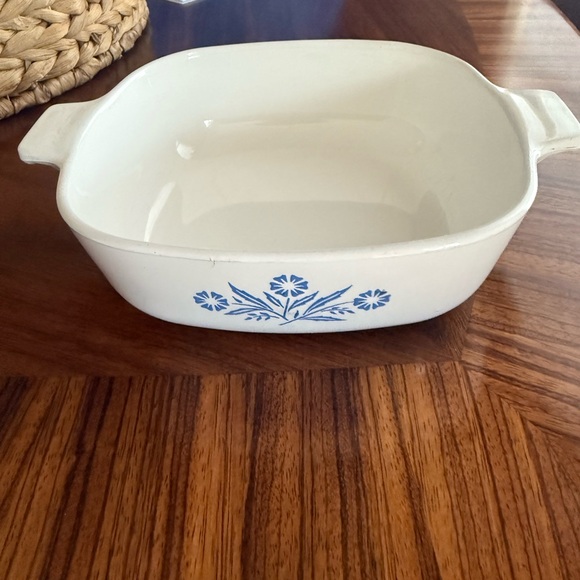 Corningware | Kitchen | Corningware White And Blue Bakeware Dish | Poshmark